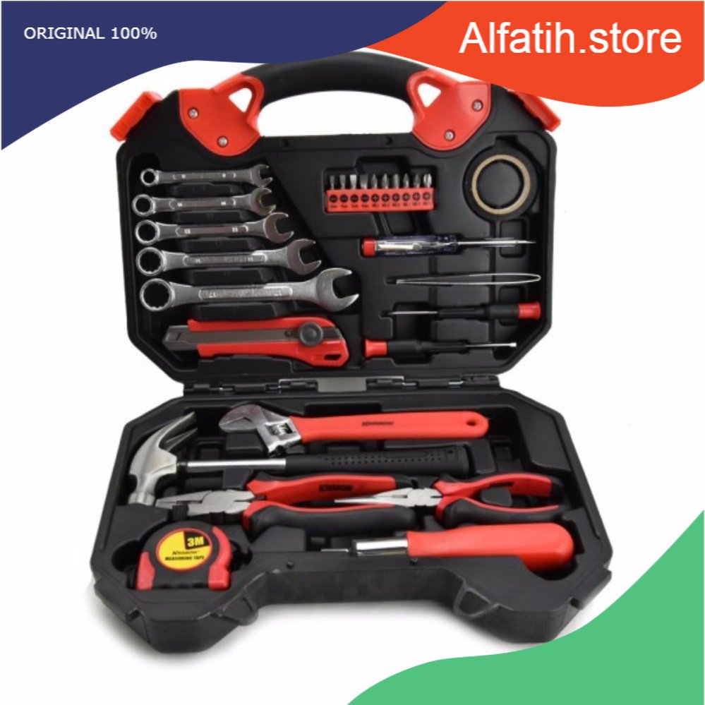 Krisbow Hand Tools Set / Koper Perkakas isi 28pcs | Lazada Indonesia