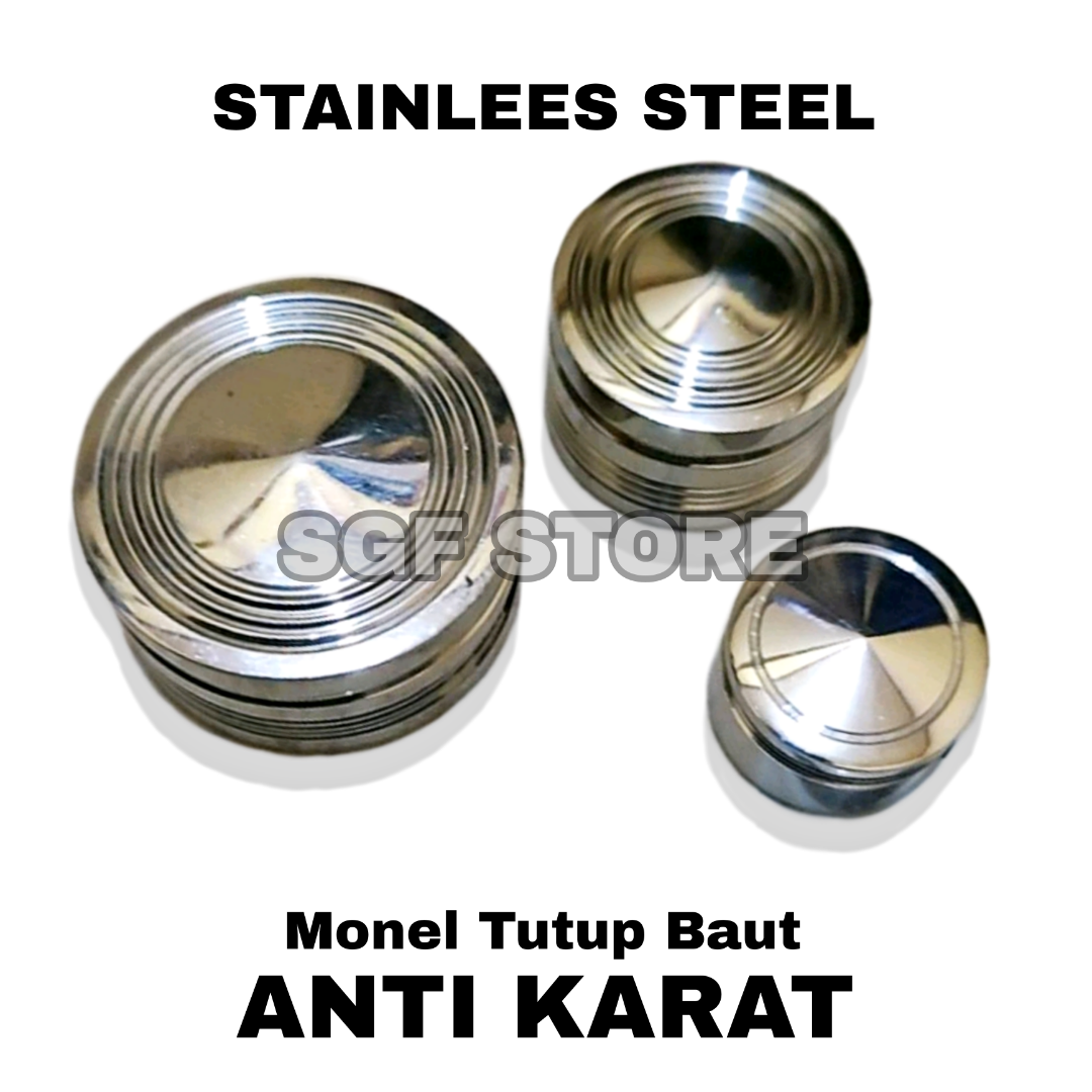 Tutup Baut Variasi / Monel Stainless Anti Karat Ready Ukuran 8-24 Harga ...