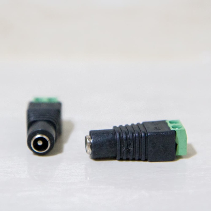 Socket DC Baut untuk CCTV (DC Plug Connector Female Socket) | Lazada ...