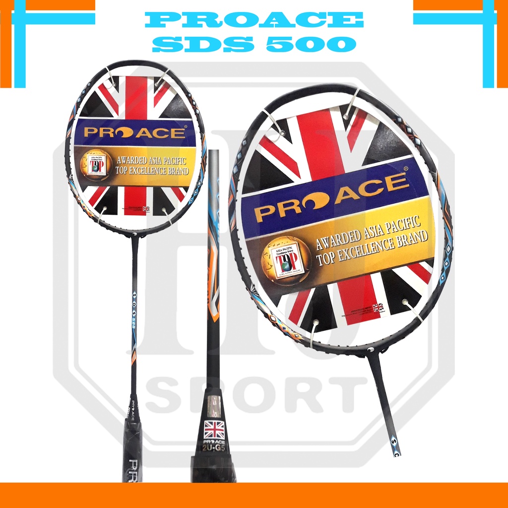 Raket Original Badminton Pro Ace SDS 500 Bonus Komplit | Lazada Indonesia