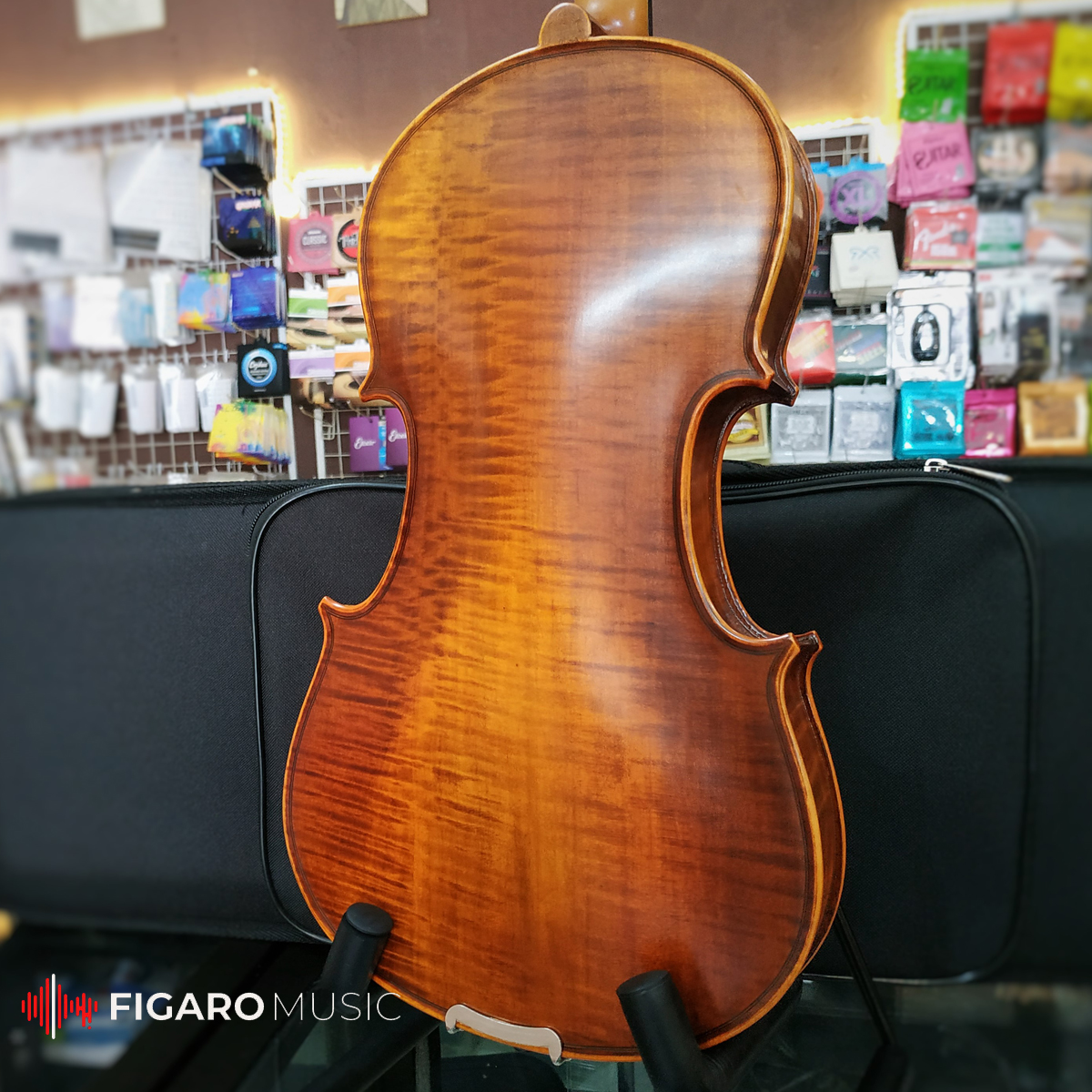 Biola / Violin Francesco Ligetti, 4/4 Model Stradivari, Italy | Lazada ...