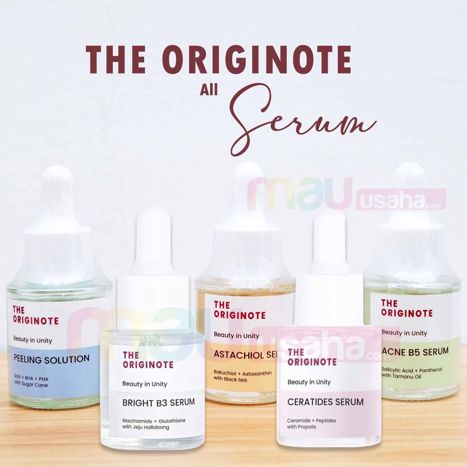 The Originote Peeling Solution Serum Eksfoliasi Wajah Exfoliating ...