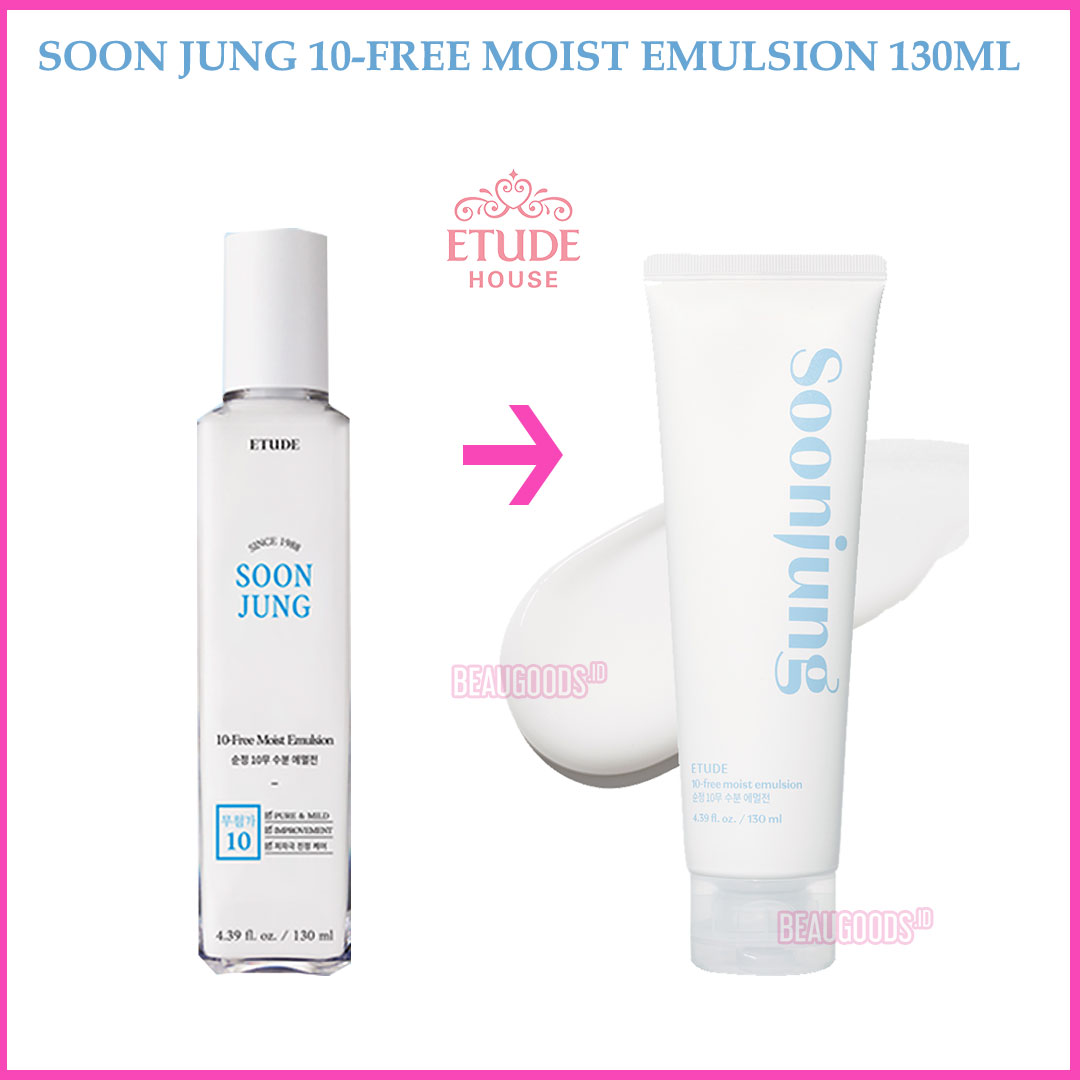 ETUDE HOUSE Soon Jung 10-Free Moist Emulsion / Soon Jung Centella 10 ...