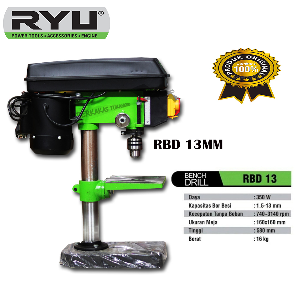 RYU Bench Drill RBD 13 / Mesin Bor Duduk | Lazada Indonesia