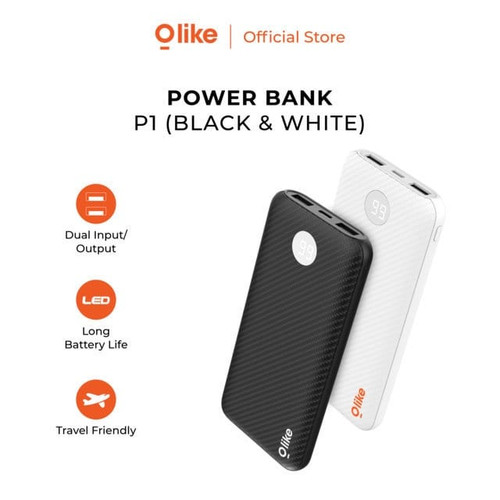 OLIKE POWER BANK P1 10000 mAh Long Battery & Travel Friendly | Lazada ...