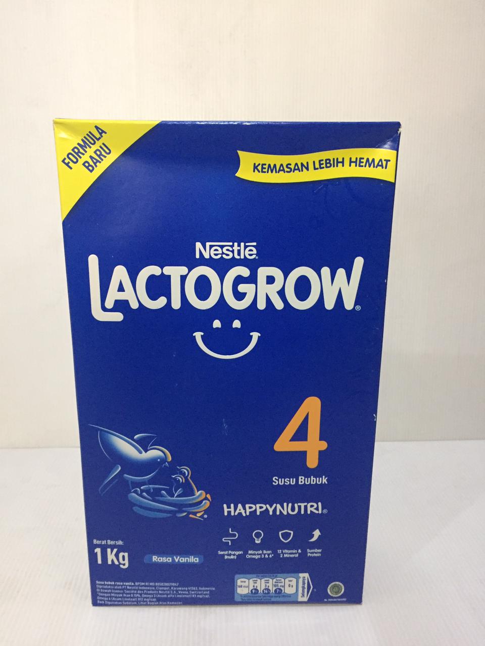 Lactogrow 4 Vanila 1kg Nestle Happy Nutri -Vanila | Lazada Indonesia