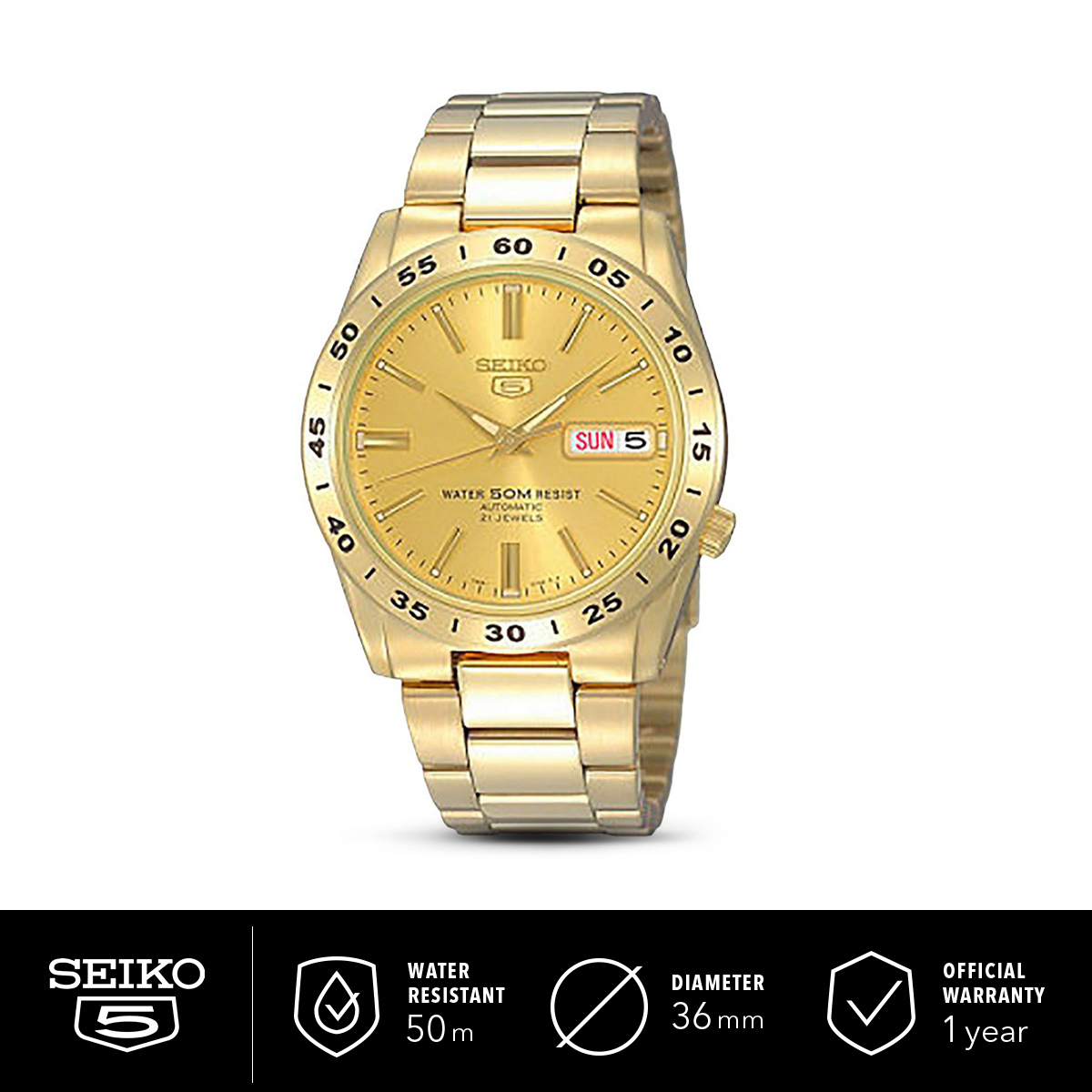 Jam Tangan Pria Seiko 5 Automatic SNKE06 SNKE06K1 Original | Lazada ...