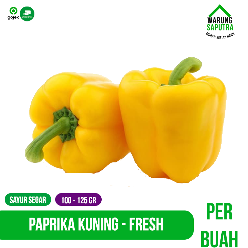 Cabai / Bell Pepper / Cabe Paprika Kuning Segar per Buah | Lazada Indonesia