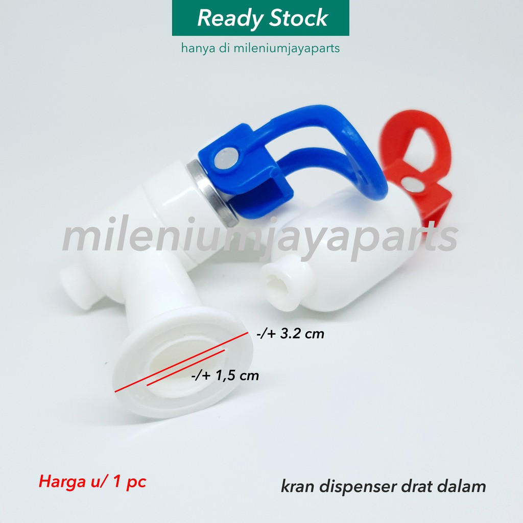 Kran Dispenser Miyako Drat Dalam ( Harga untuk 1 pcs bukan 1 pasang ...