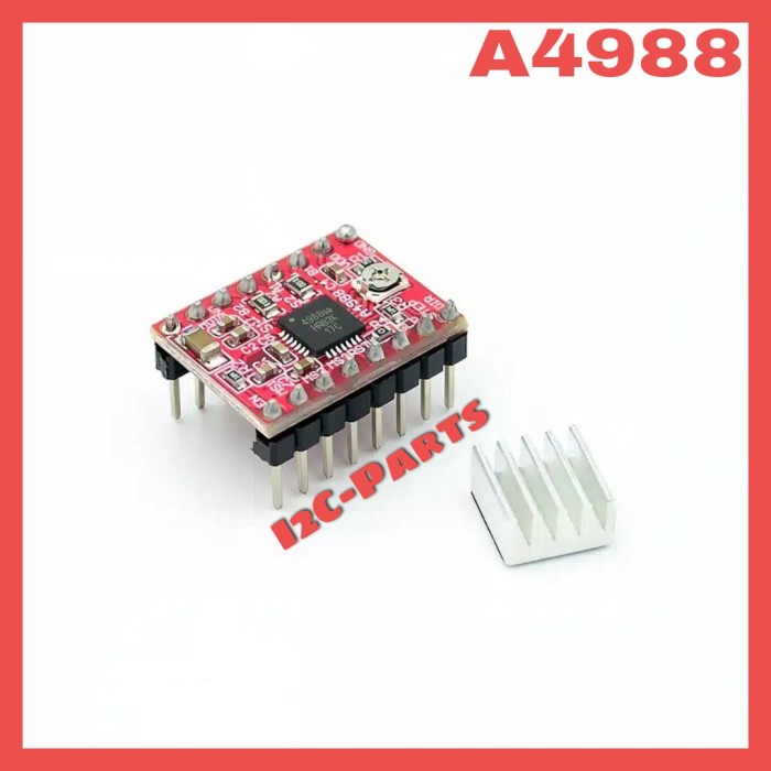 A4988 Bipolar 4-wire Stepper Motor Driver CNC Shield RAMPS 3D Printer | Lazada Indonesia