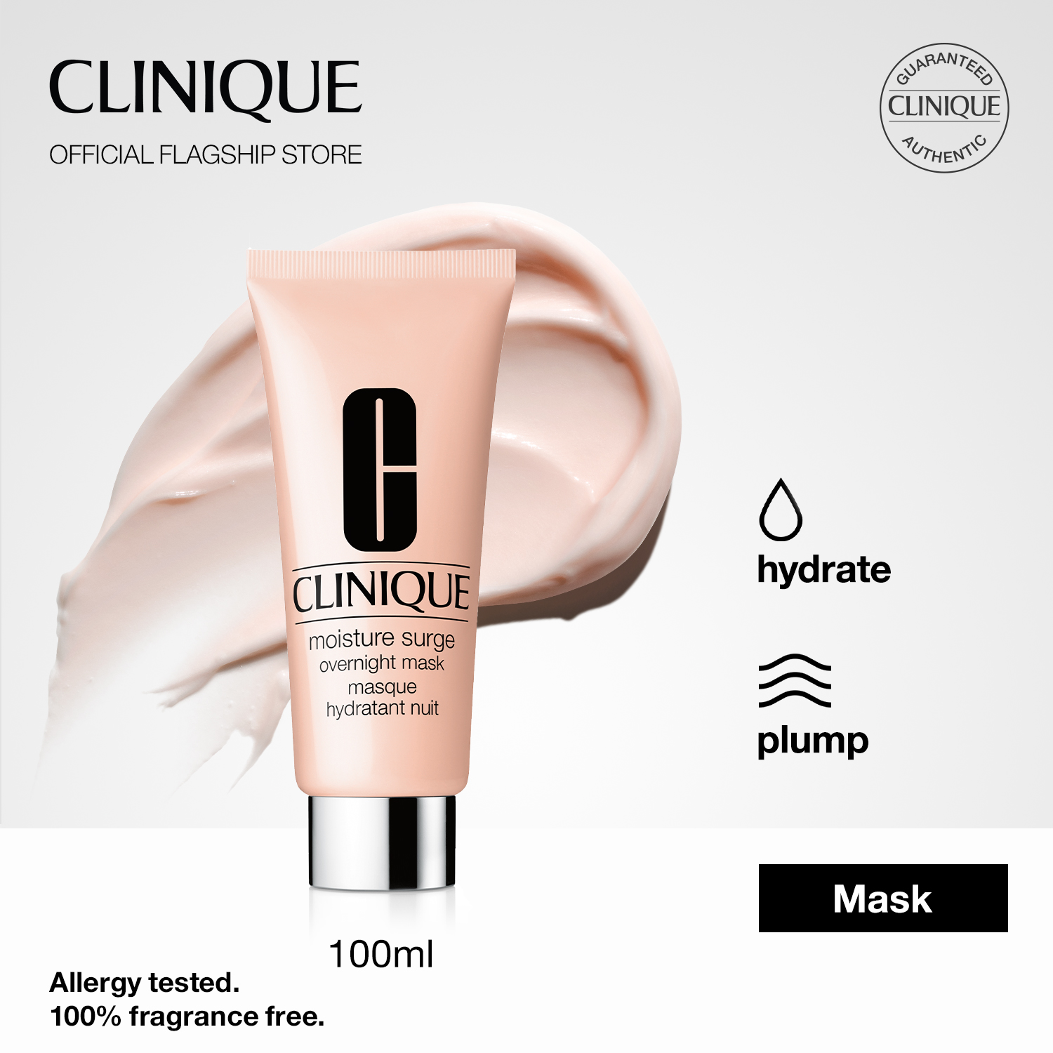 Clinique Moisture Surge Overnight Mask 100ml - Masker Wajah - Sleeping ...