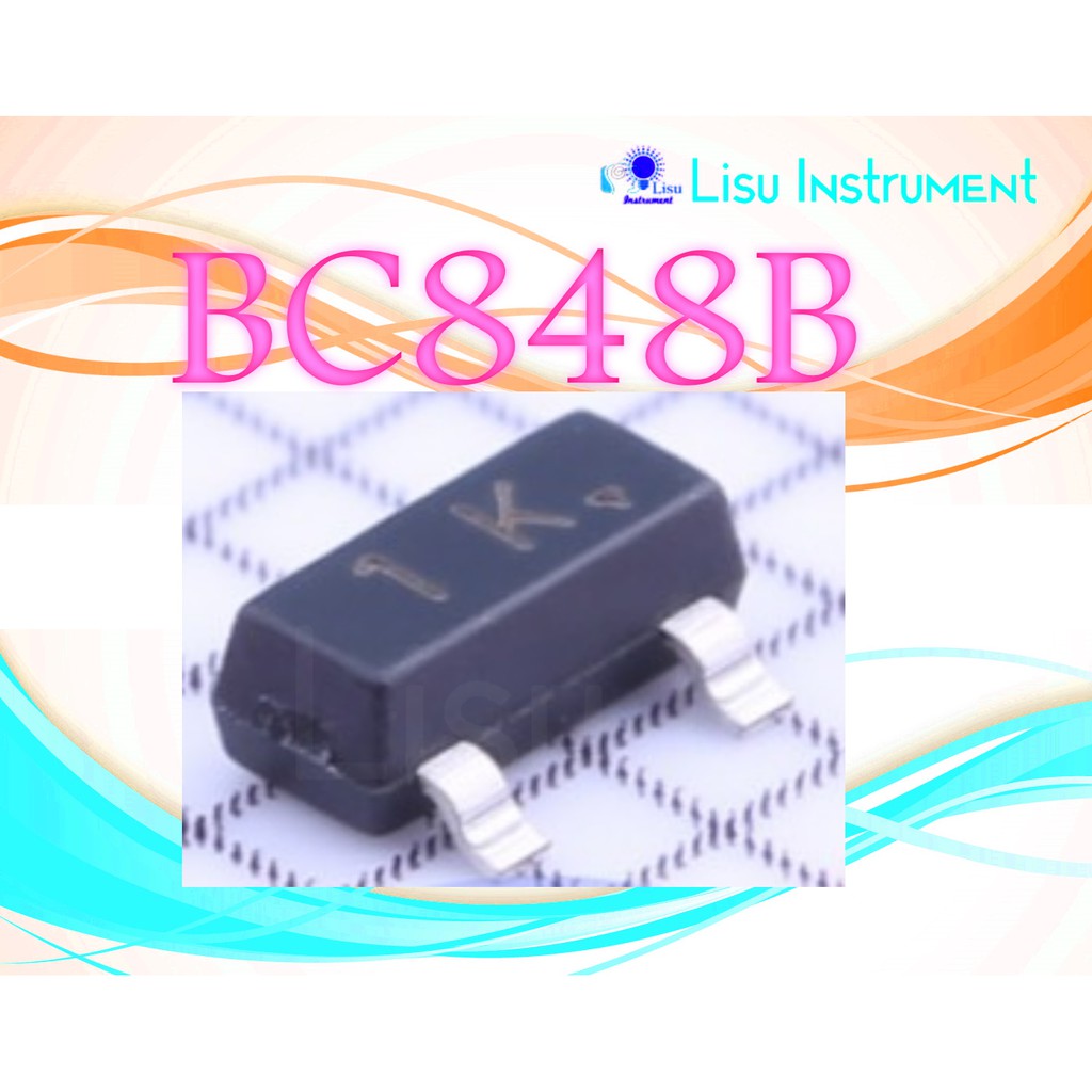 10 Buah - BC848B 1K BC848 NPN General Purpose Transistors SOT23 ...