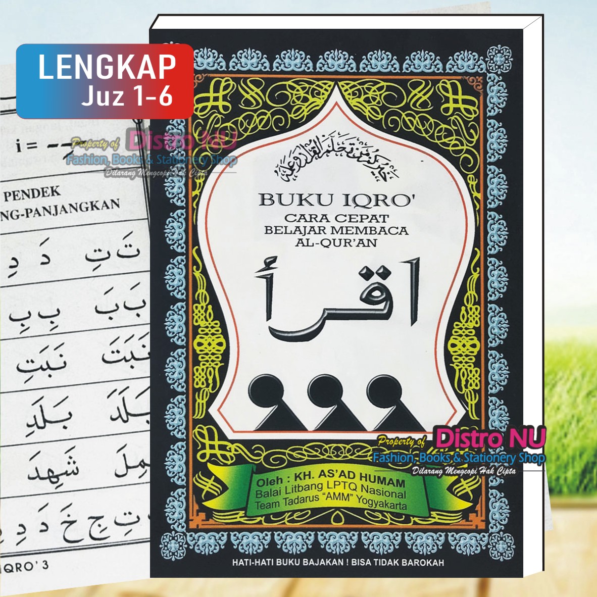 ⭐⭐⭐⭐⭐ IQRO BESAR Bendel Juz 1-6 Hitam /Hijau iQro Plus Juz Amma Dan ...