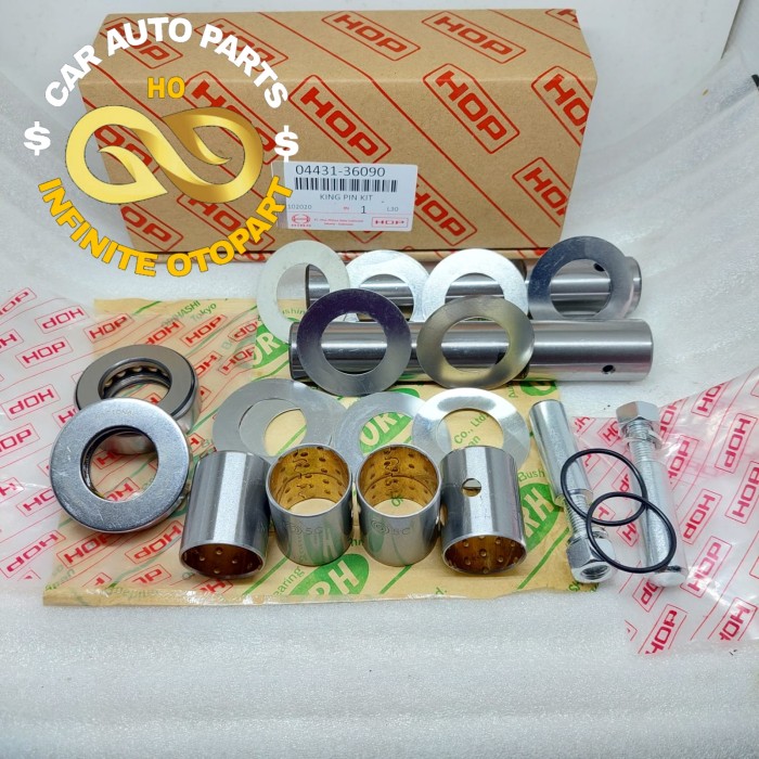 KING PEN SET KING PIN KIT DYNA HT125 HT130 HINO DUTRO 04431-36090 ...