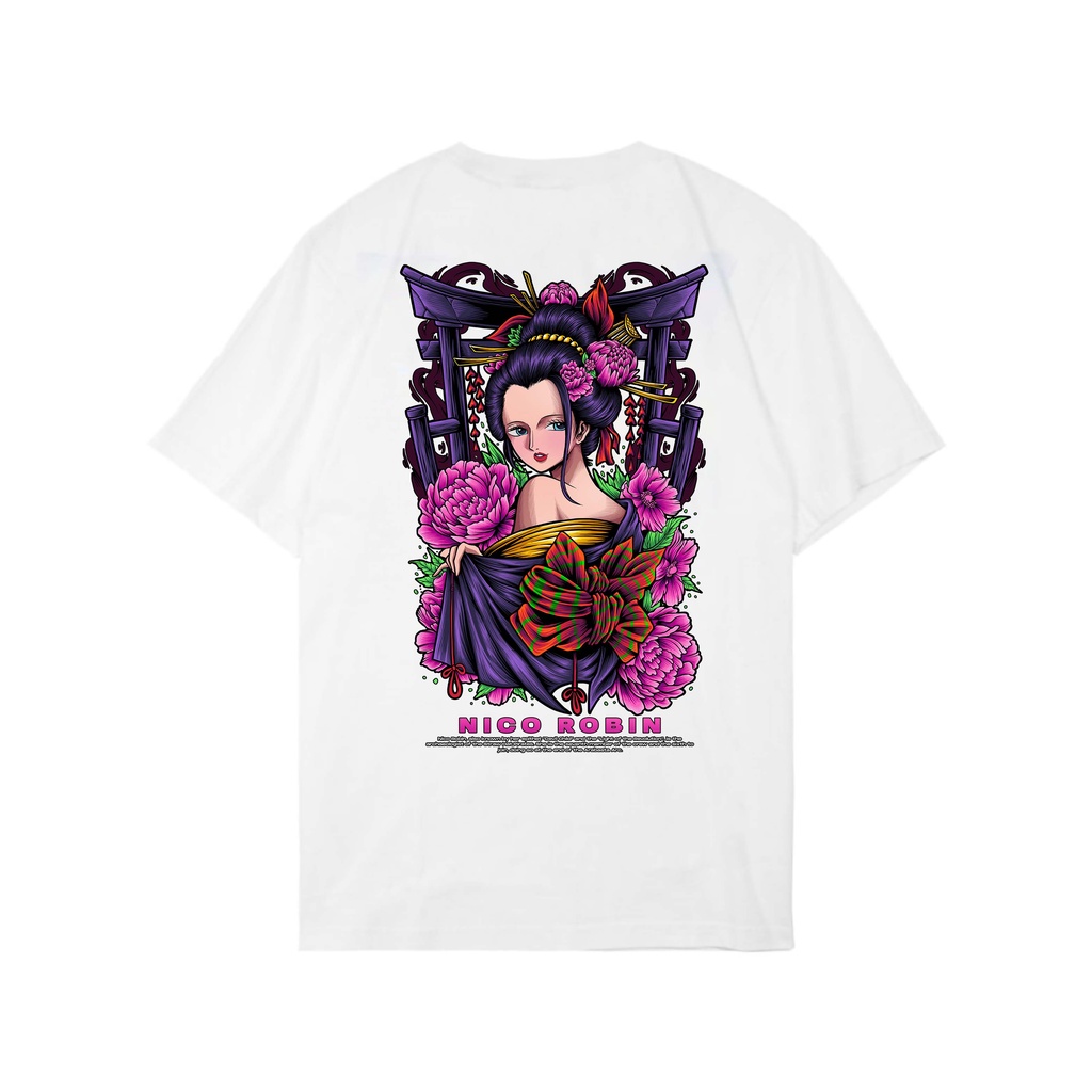 Kaos Baju Nico Robin Kaos One Piece Japan Art Anime Kawai Wano Geisha ... Kaos Baju Nico Robin Kaos One Piece Japan Art Anime Kawai Wano Geisha ...
