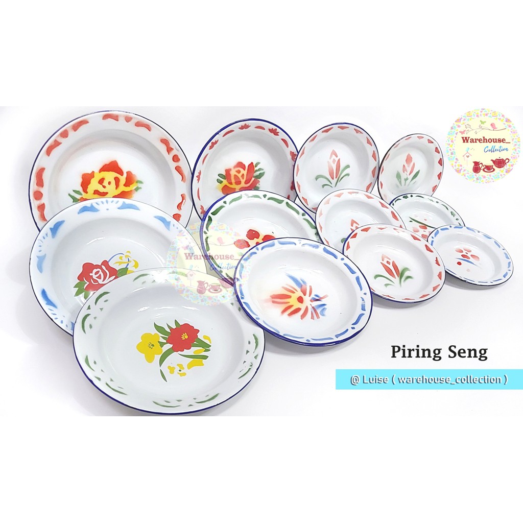 PIRING SENG RRT KEMBANG UKURAN 20 CM HARGA PER - PCS | Lazada Indonesia