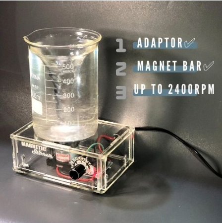 Magnetic Stirrer Magnet Stirer Magnetik Pemutar Pengaduk Otomatis ...