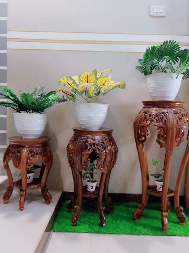 Meja Pojok / Meja Hias / Meja Vas Bunga Model Cumi Furniture Kayu Jati ...