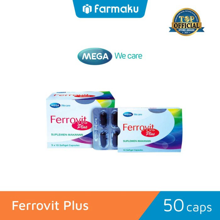Ferrovit Plus Box 50 Caps | Lazada Indonesia