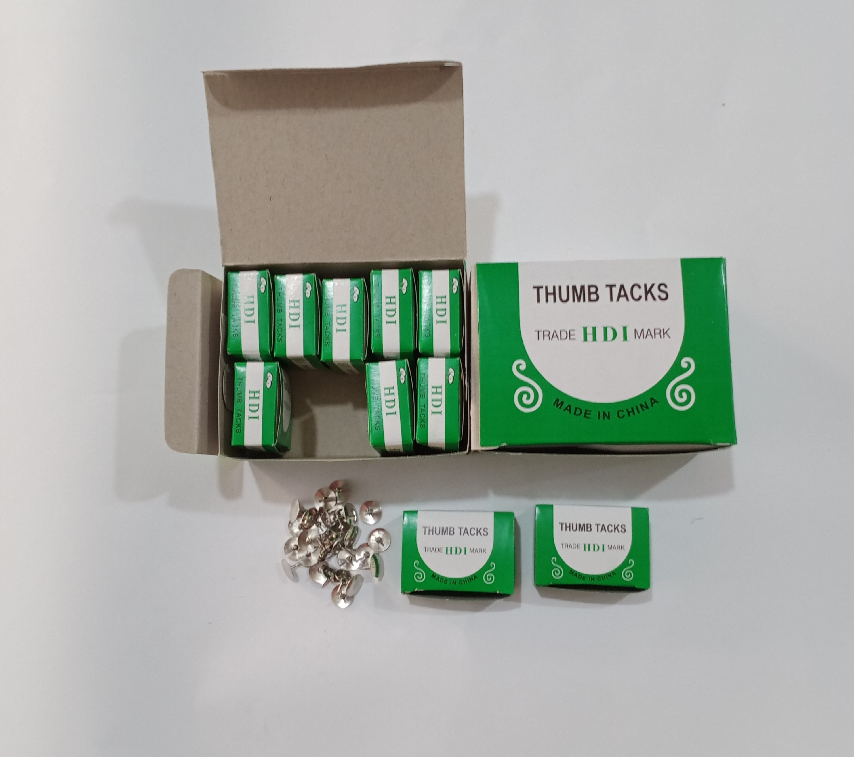 2 pak [ 20 box ] paku payung paku pines paku payung kecil [ thumb tack ...