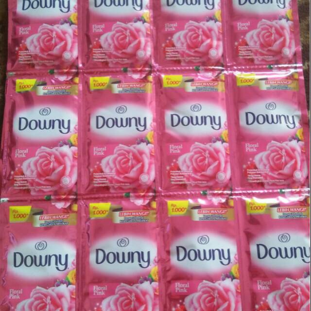 Downy Sachet Renceng 500/1000 RepackPewangi Pakaian 1 Lusin Isi 12 ...