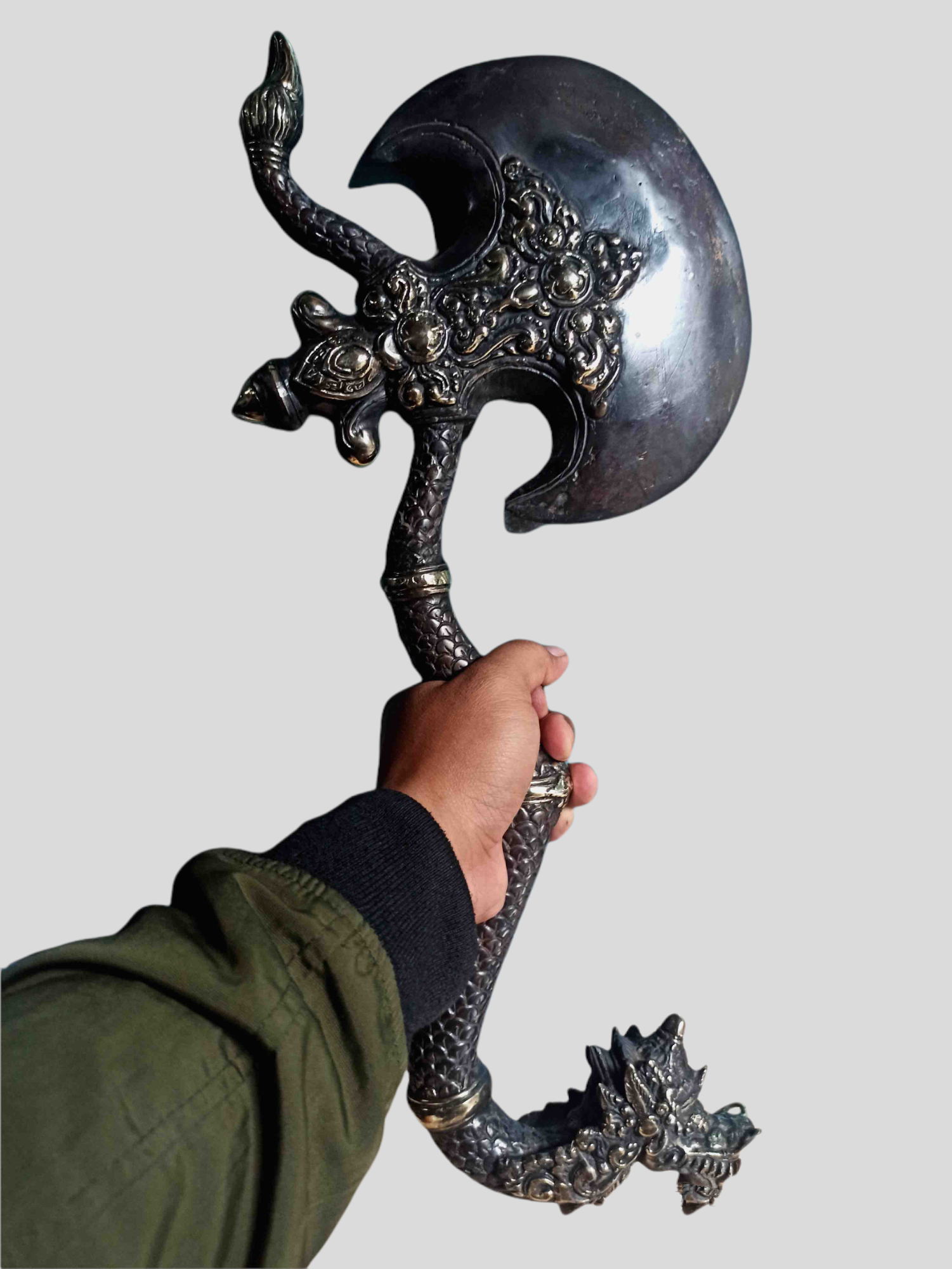 Koleksi Pusaka Kapak Naga Geni Pusaka Antik Legendaris Unik | Lazada ...