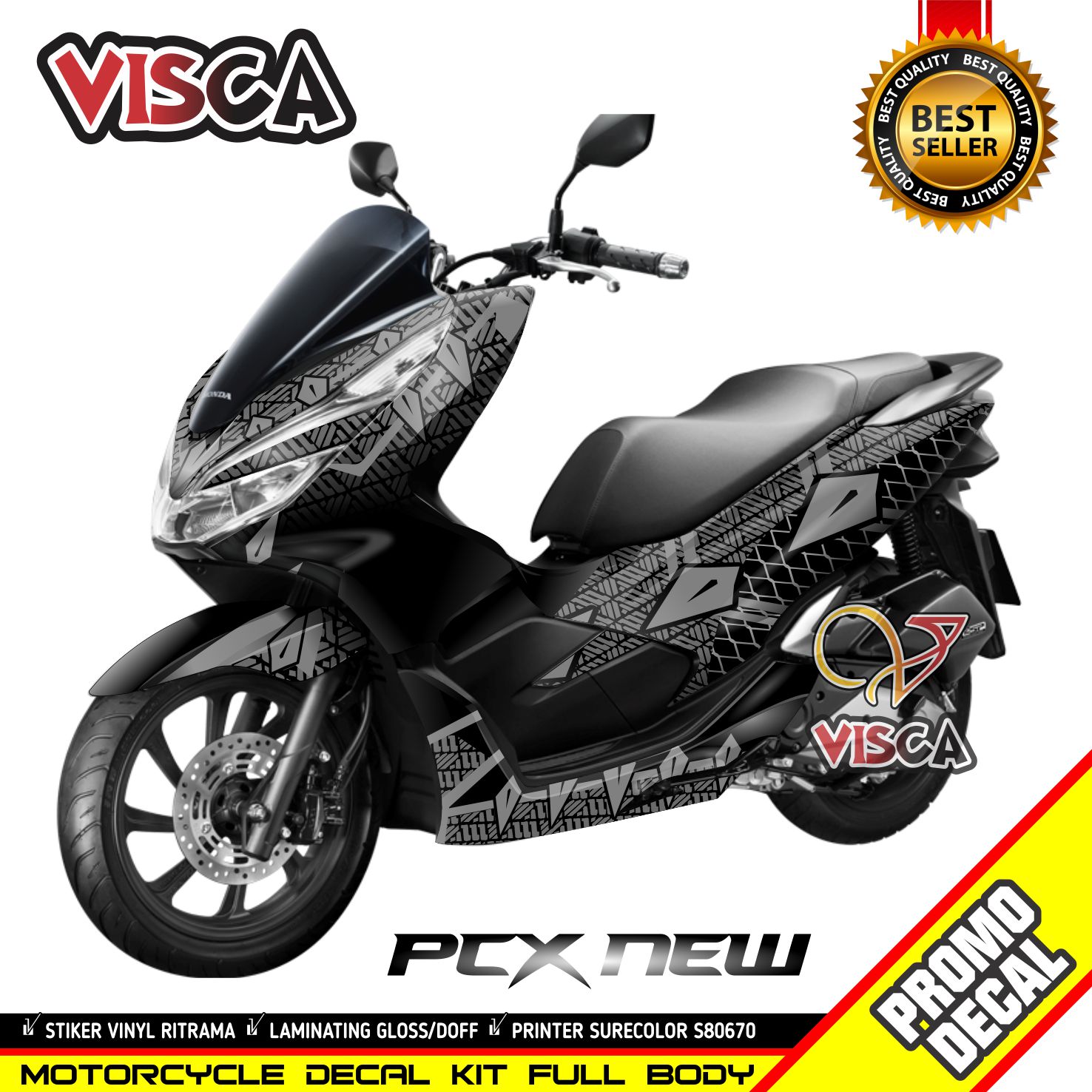 Decal Pcx Full Body Stiker Pcx Full Body Dekal Pcx Full Body Decal Pcx ...