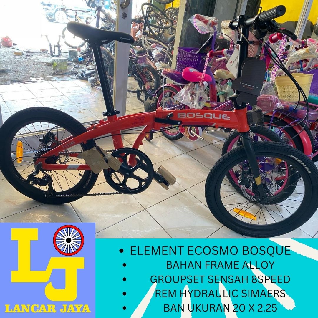 Element Ecosmo 20" INCH Sepeda Lipat Edisi Bosque Rem Hidrolik | Lazada ...
