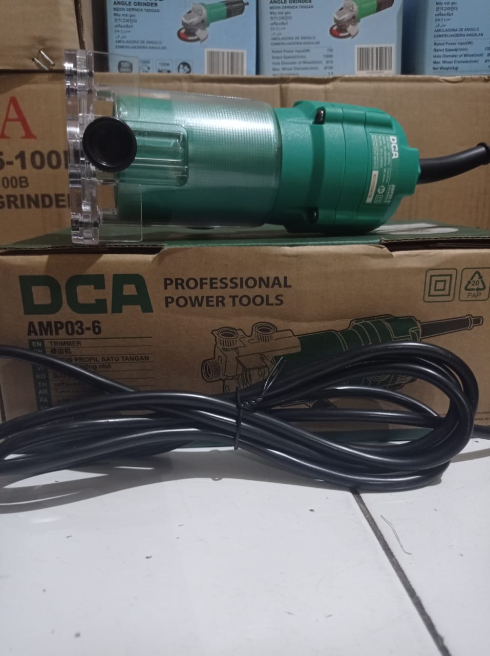 Mesin profil kayu trimmer router AMP03-6 DCA AMP 03-6 | Lazada Indonesia