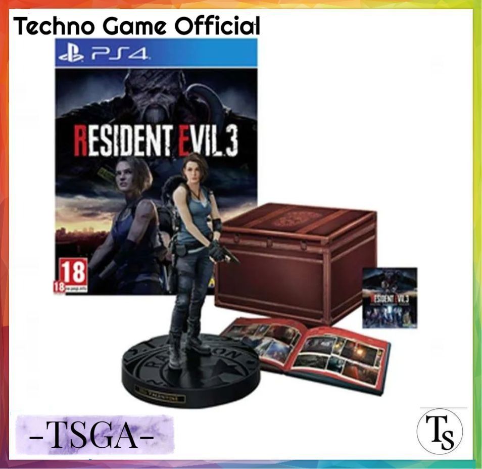 PS4 Resident Evil 3 Collector Edition - Kolektor Resident Evil 3 ...