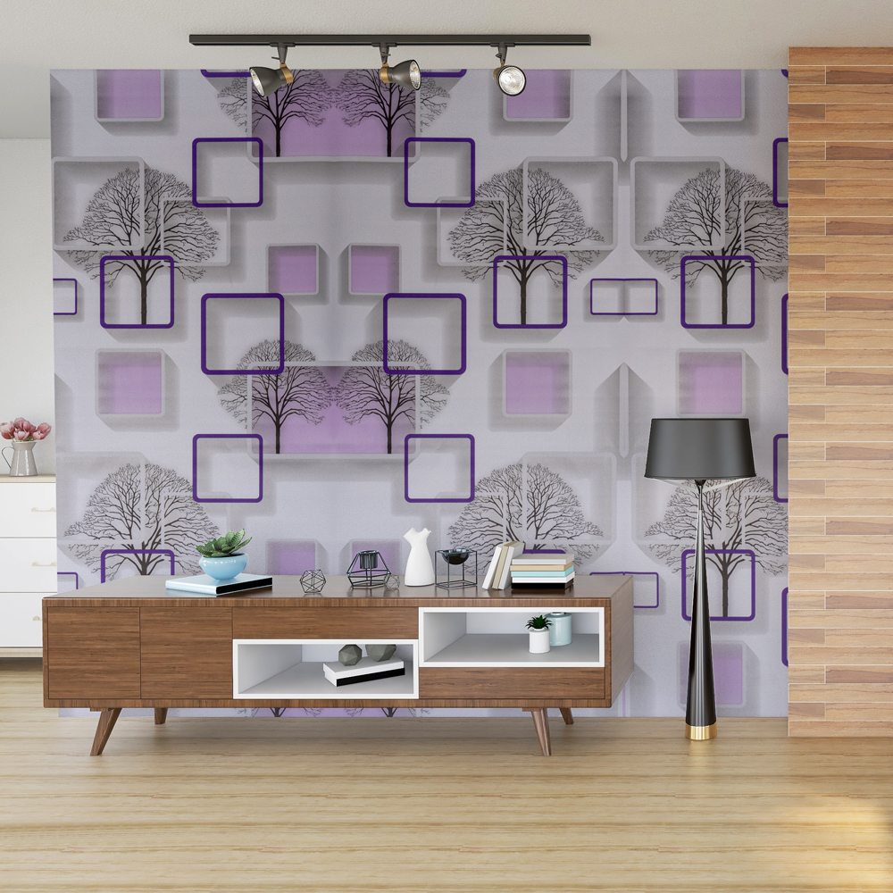 wallpaper dinding kamar tidur anak cewek aesthetic stiker dinding motif ...