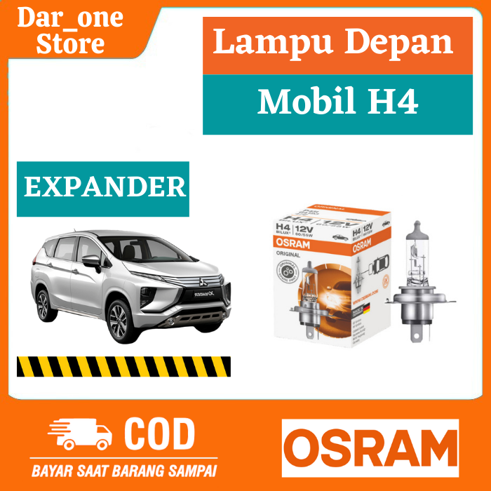 LAMPU NDEPAN MOBIL H4 MITSUBISHI EXPANDER ORIGINAL OSRAM | Lazada Indonesia