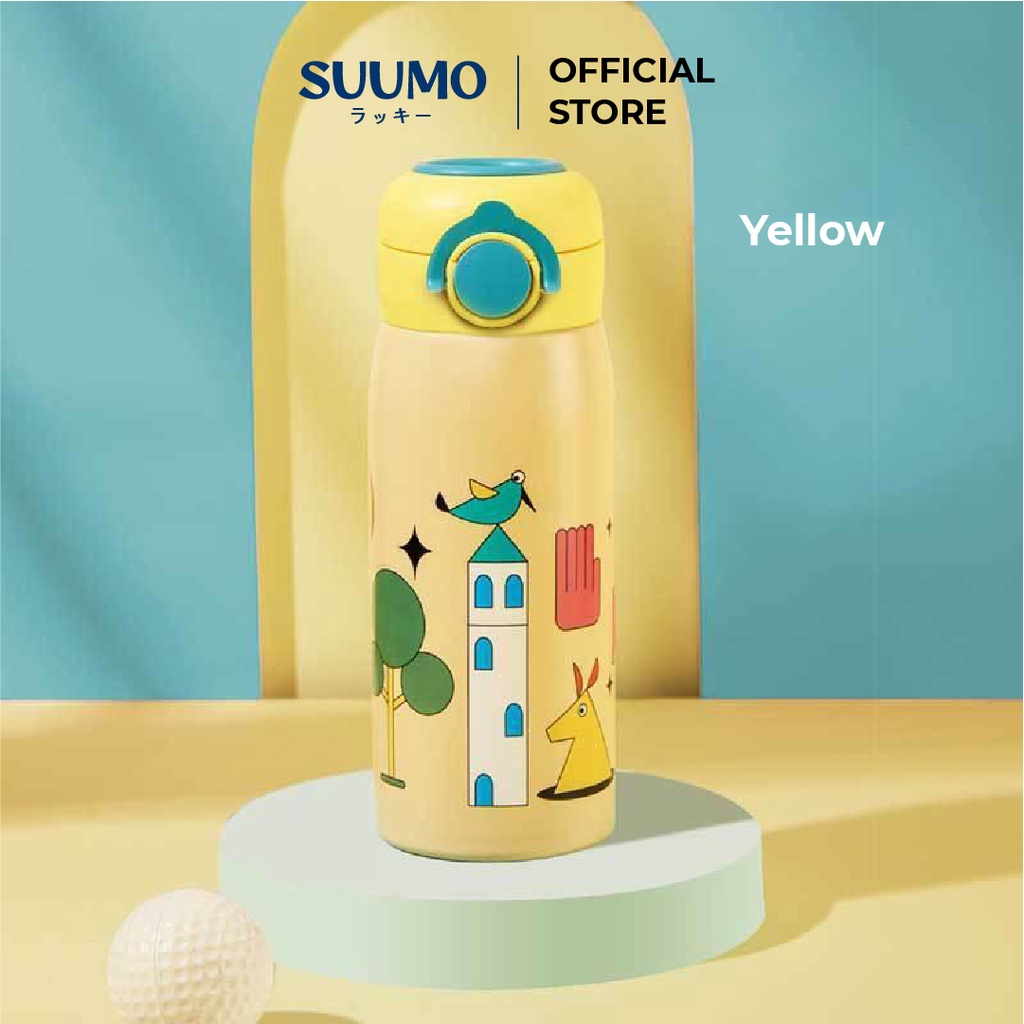 Suumo Tumbler Vacuum Cup Gaya Minimalis Modern 400ml | Lazada Indonesia
