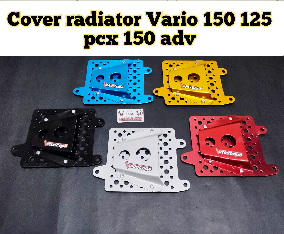 Cover Radiator Variasi Vario 150 125 - PCX - ADV Full CNC / Tutup ...