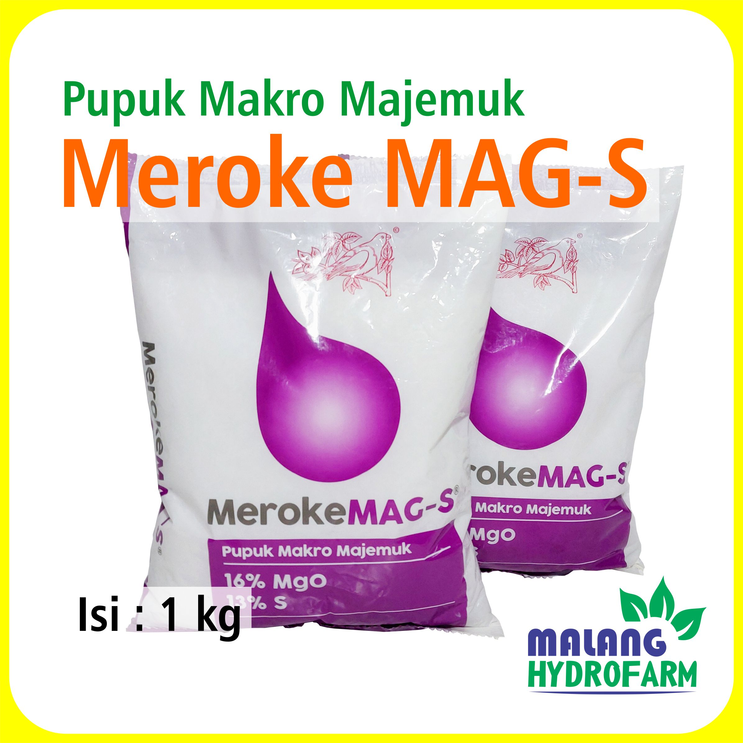 Pupuk Meroke MAG-S 1 kg pertumbuhan magnesium pupuk makro majemuk ungu ...