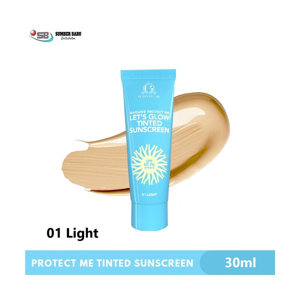 Madame Gie Madame Protect Me Let's Glow Tinted Sunscreen 10ml SPF 50 ...