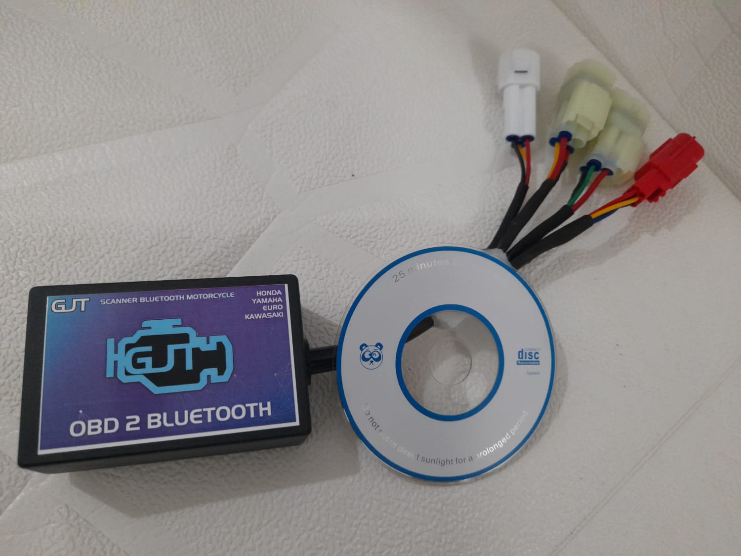 Scanner Motor Injeksi OBD 2 EURO 5 Versi Android dan Laptop | Lazada ...