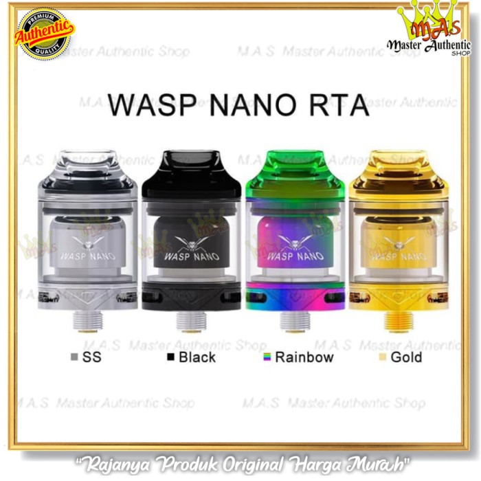 Atomizer RTA WASP NANO by OUMIER [ RTA ] | Lazada Indonesia
