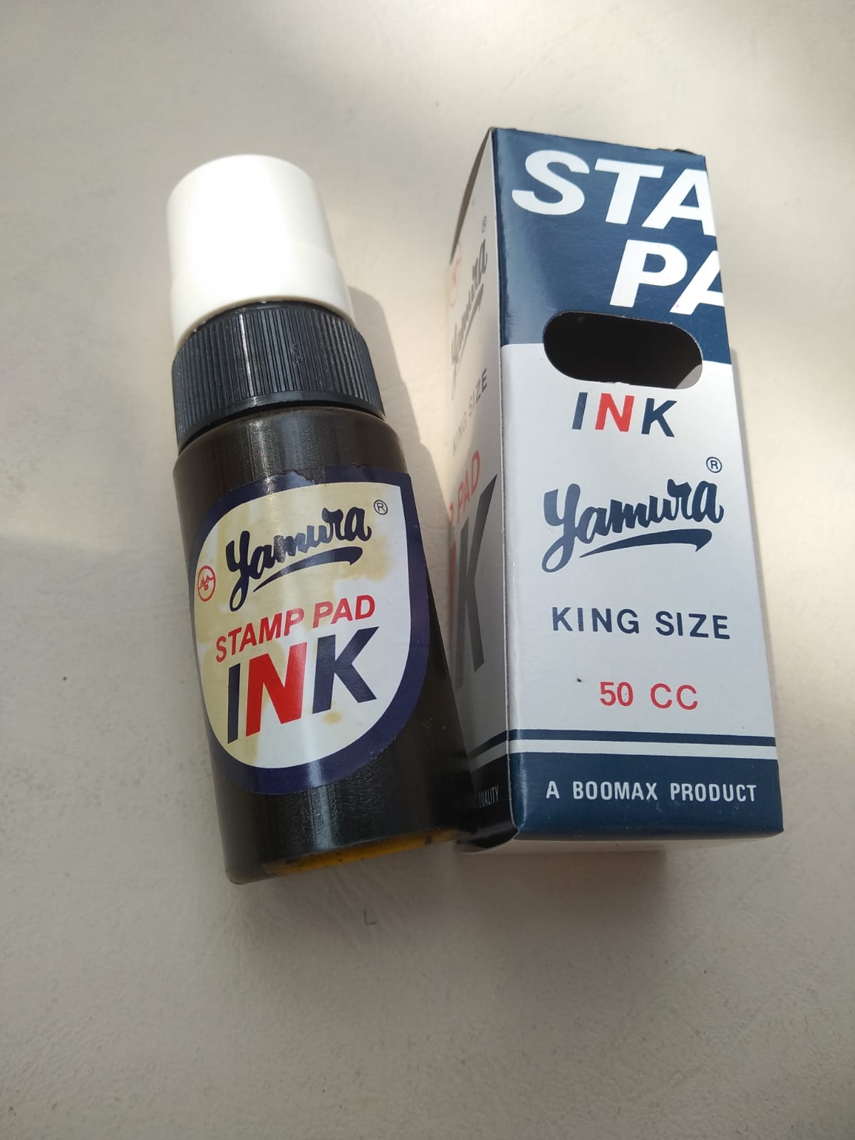 YAMURA Tinta Stamp Pad 50 cc hitam (1 pc) | Lazada Indonesia