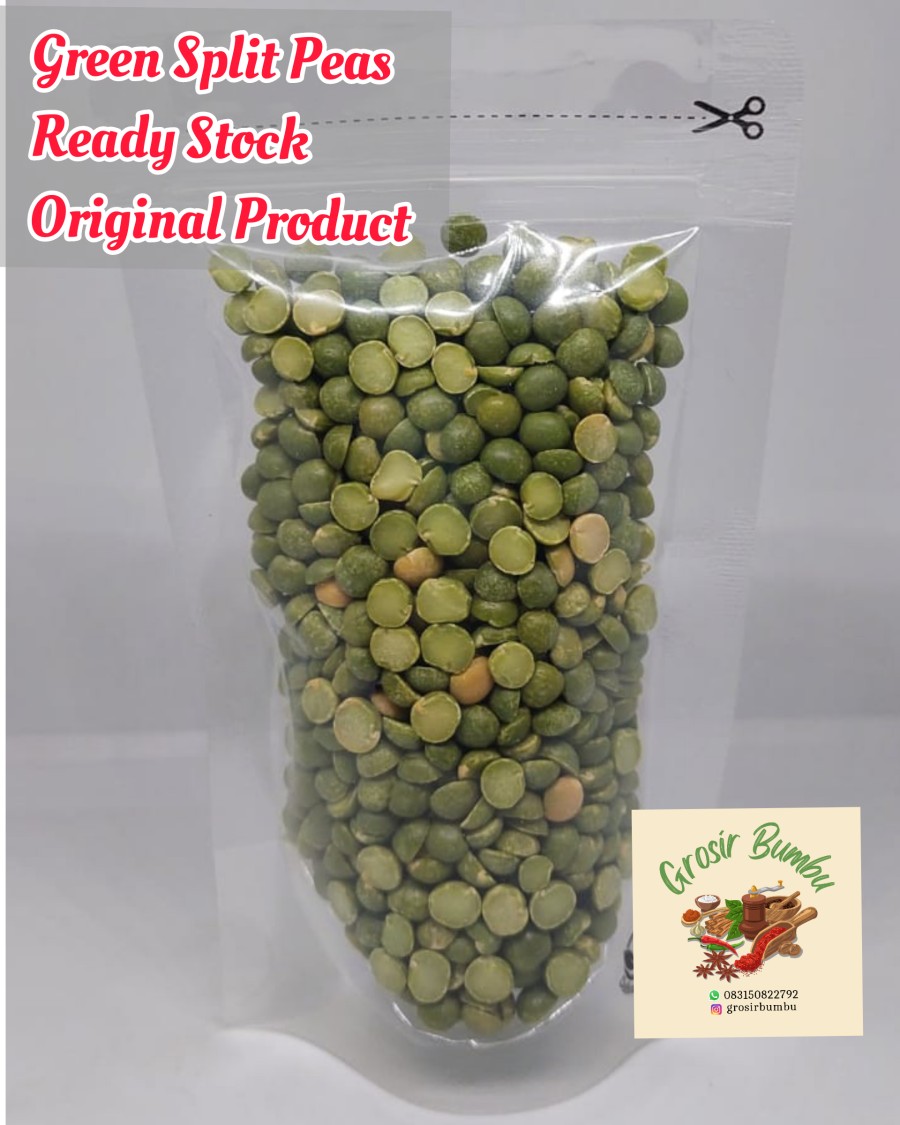 Green Split Peas / Lentil Hijau / Green Lentil 100gram | Lazada Indonesia