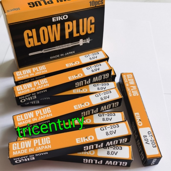 Busi Pemanas Glow Plug Toyota Dyna / Delta 8 Volt Eiko Gt-203 Jepang ...