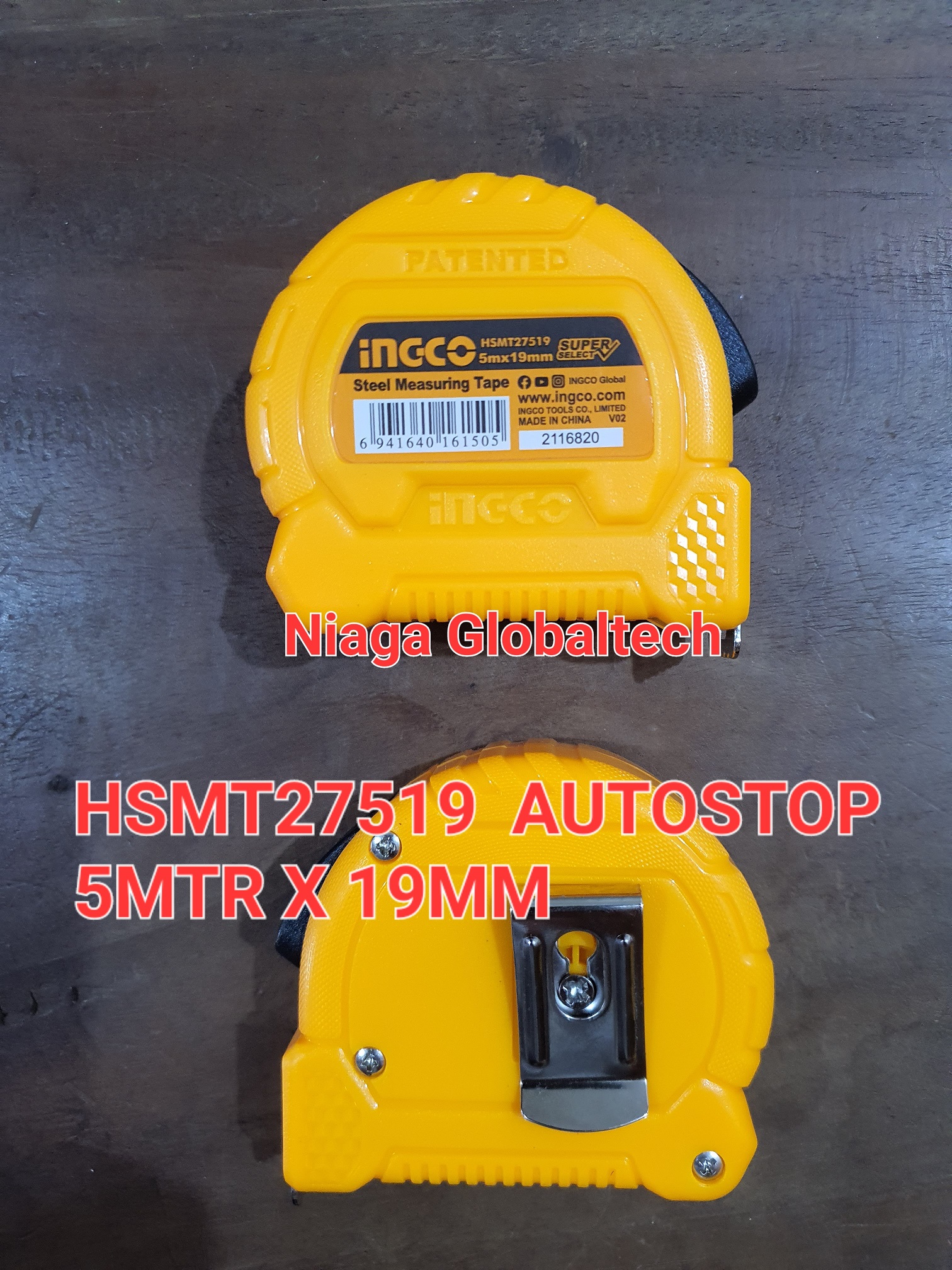 INGCO METERAN POLOS AUTOSTOP 5METER MEASURING TAPE INGCO | Lazada Indonesia