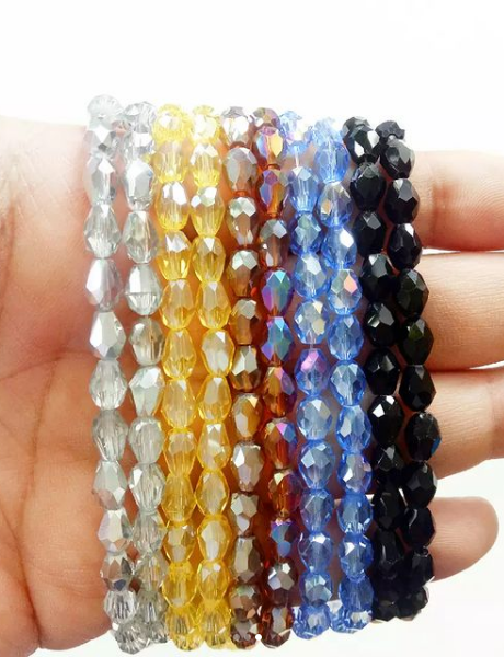 MANIK-MANIK CRYSTAL TETES KRISTAL TETES 6MM | Lazada Indonesia