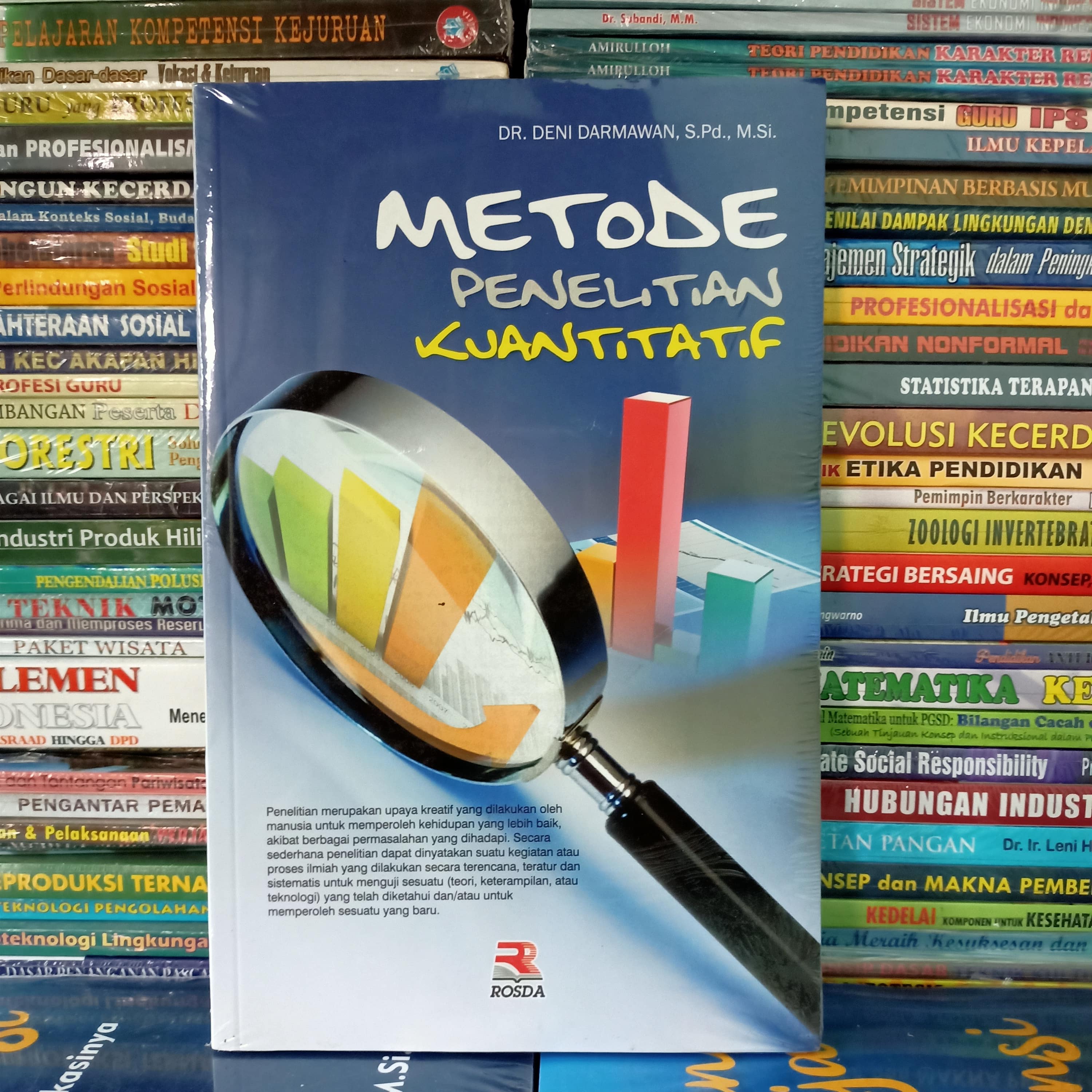 Metode Penelitian Kuantitatif - Deni Darmawan | Lazada Indonesia