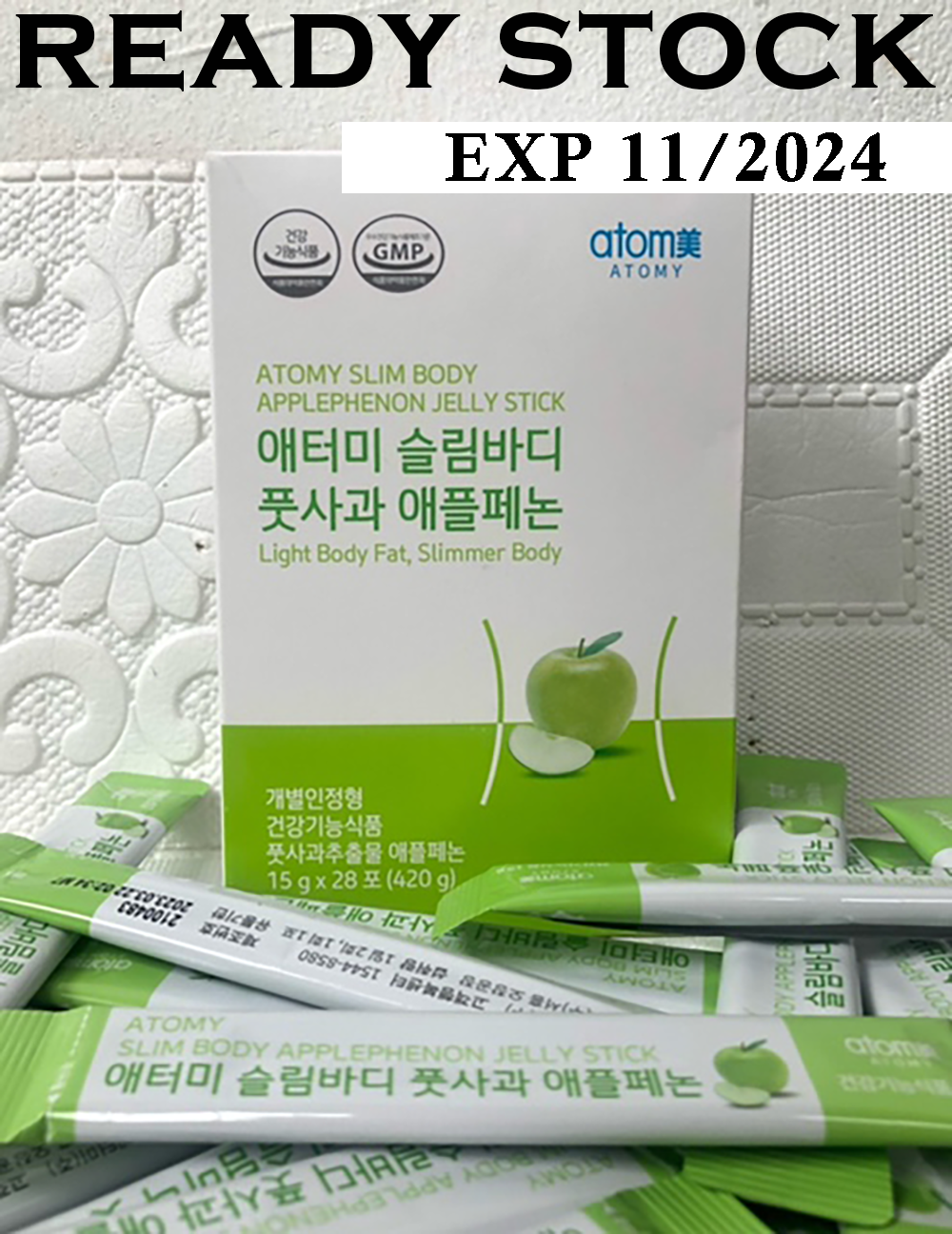 Atomy Slim Body Applephenon Jelly Stick | Lazada Indonesia