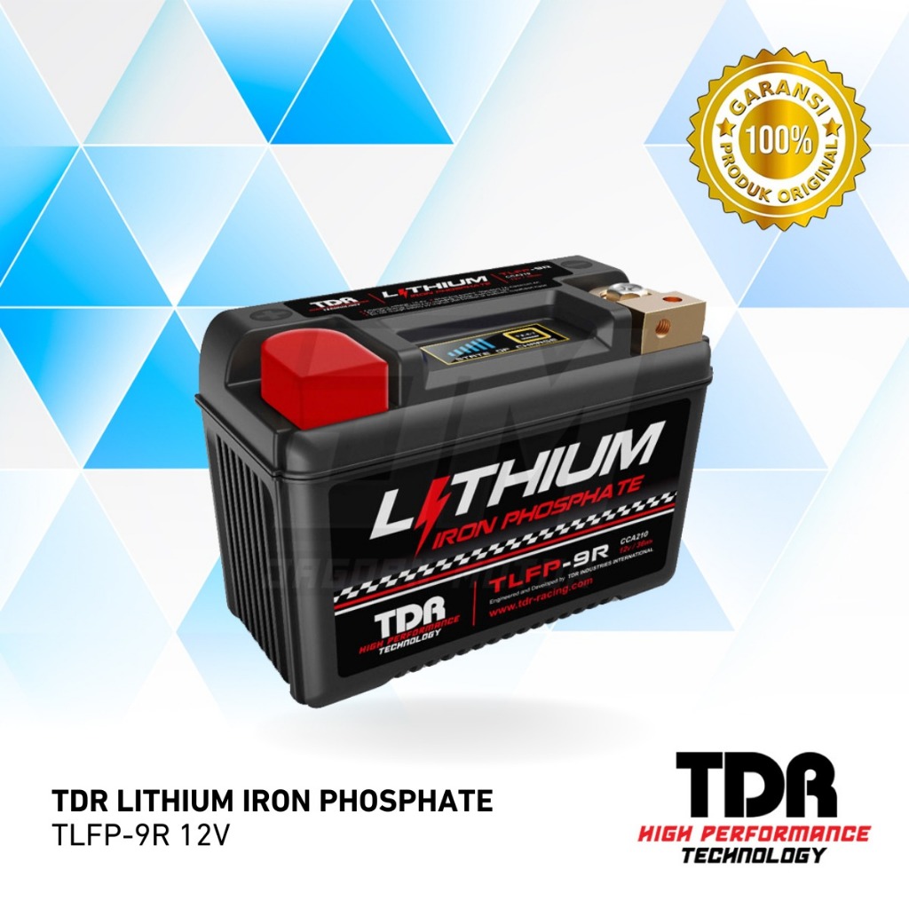 AKI MOTOR TDR LITHIUM BATTERY PHOSPATE | Lazada Indonesia