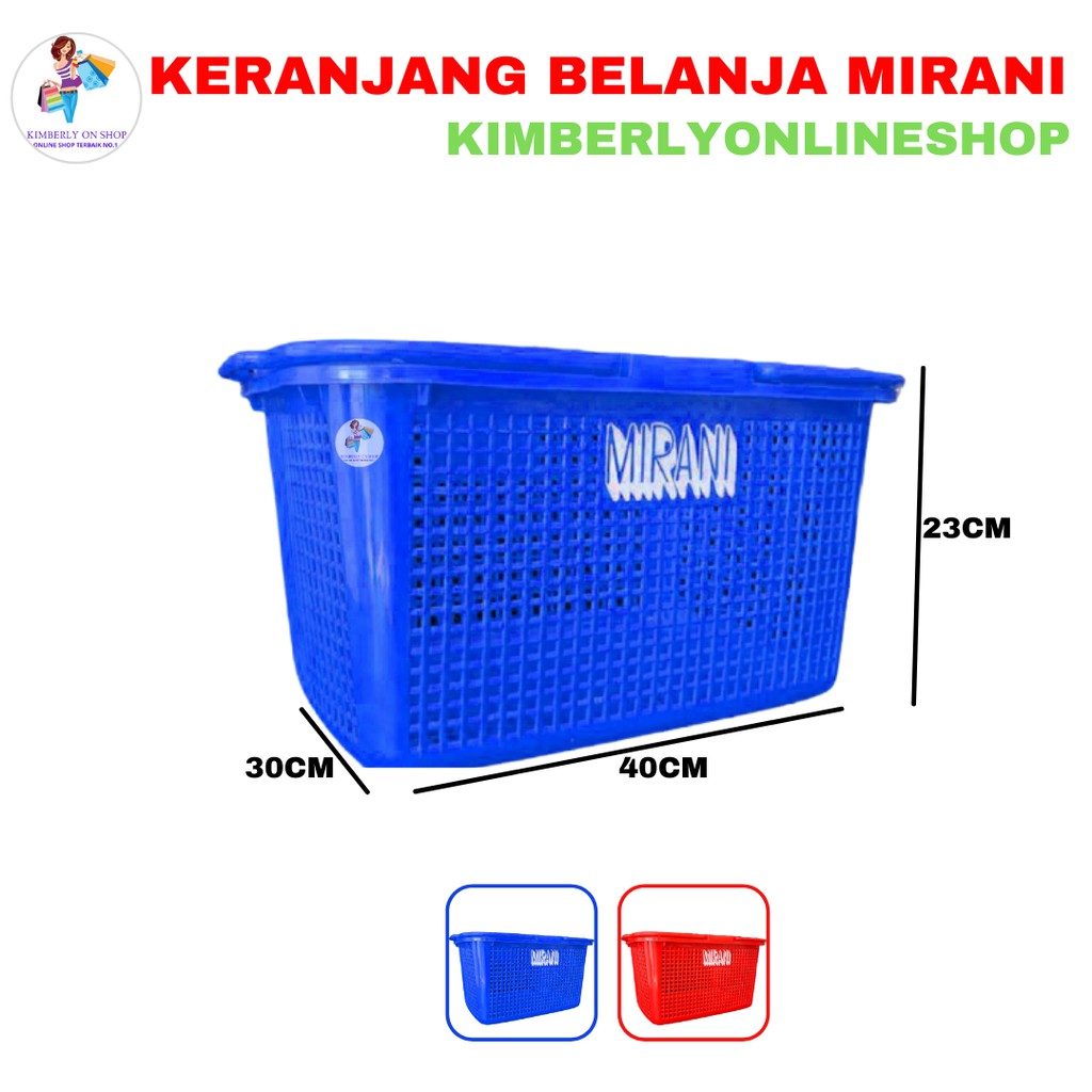 Keranjang mirani Keranjang belanja | Lazada Indonesia