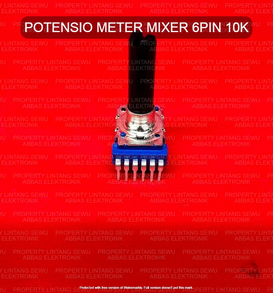 POTENSIOMETER MIXER 6 PIN 6 KAKI 10K 10 KILO OHM POTENSIO MIXER | Lazada Indonesia