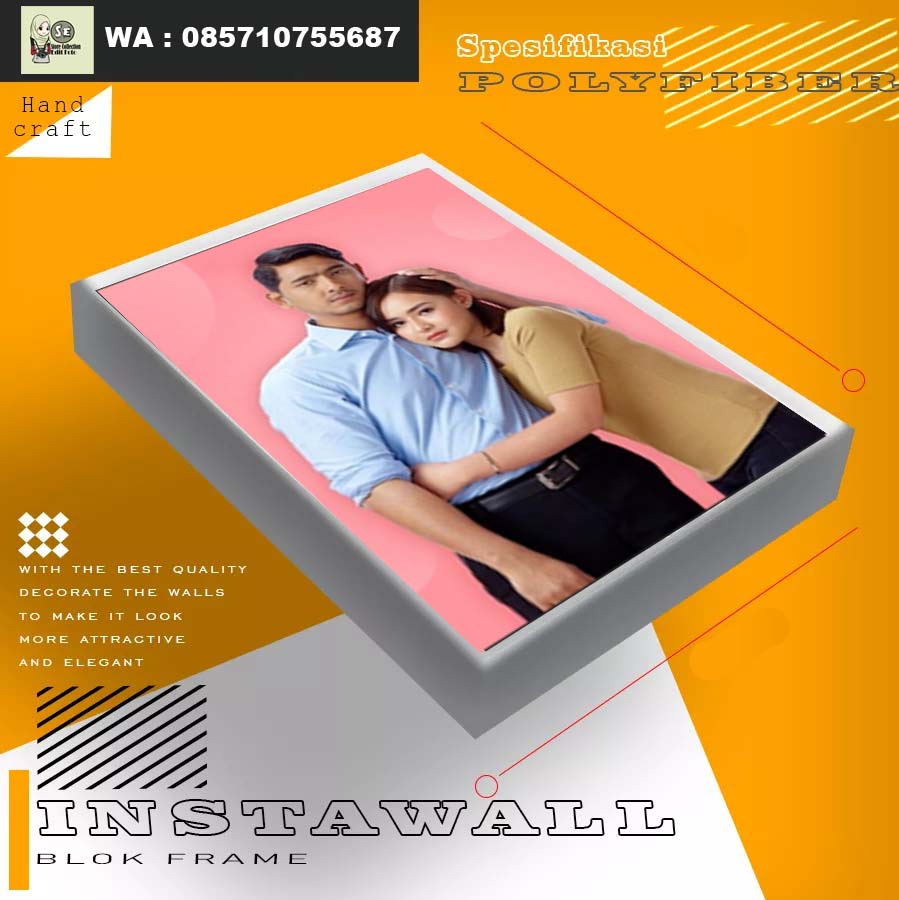 CETAK FOTO BINGKAI BLOCK / FRAME BLOCK ANTI DEBU 20x20 | Lazada Indonesia