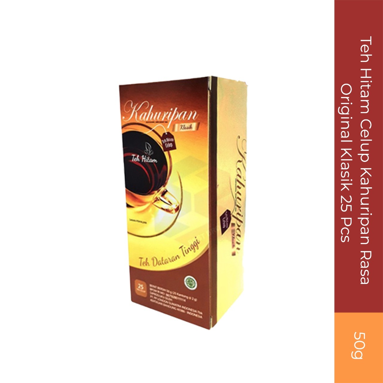 Teh Hitam Celup Kahuripan Rasa Original Klasik 25 Pcs | Lazada Indonesia